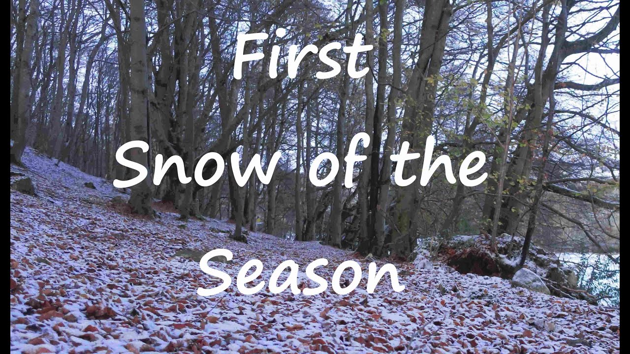 First Snow of the Season - YouTube