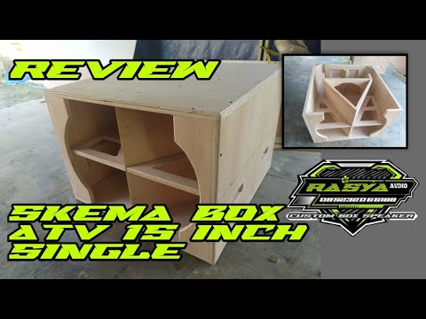 REVIEW SKEMA BOX ATV 15 INCH SINGLE | SKEMA ATV 15 INCH - YouTube
