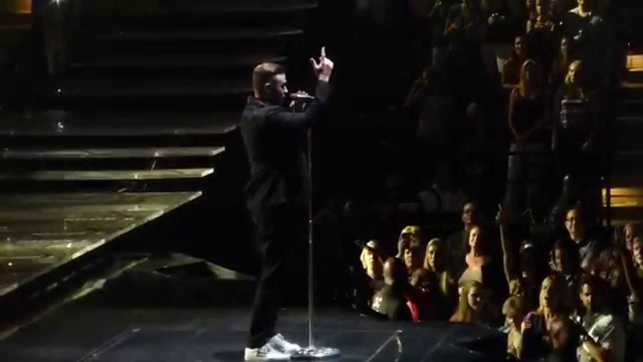 "Pusher Love Girl" Justin Timberlake@Baltimore Arena Baltimore 7/14/14 ...