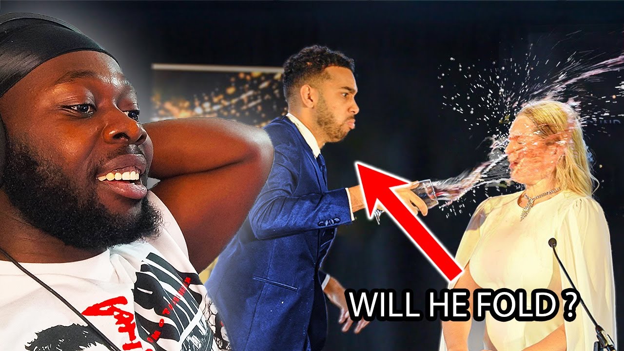 Did He Fold ? - We Ruined An Award Show Reaction - YouTube