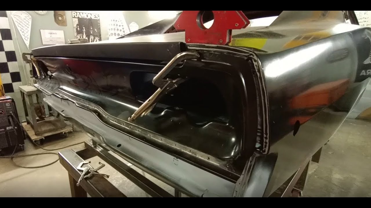1968 Dodge Charger RT Part 11 - Lower valance / Tail light panel ...