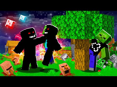 The CURSED Minecraft World is INFECTED By The BLACK ENTITY! (Realms SMP ...