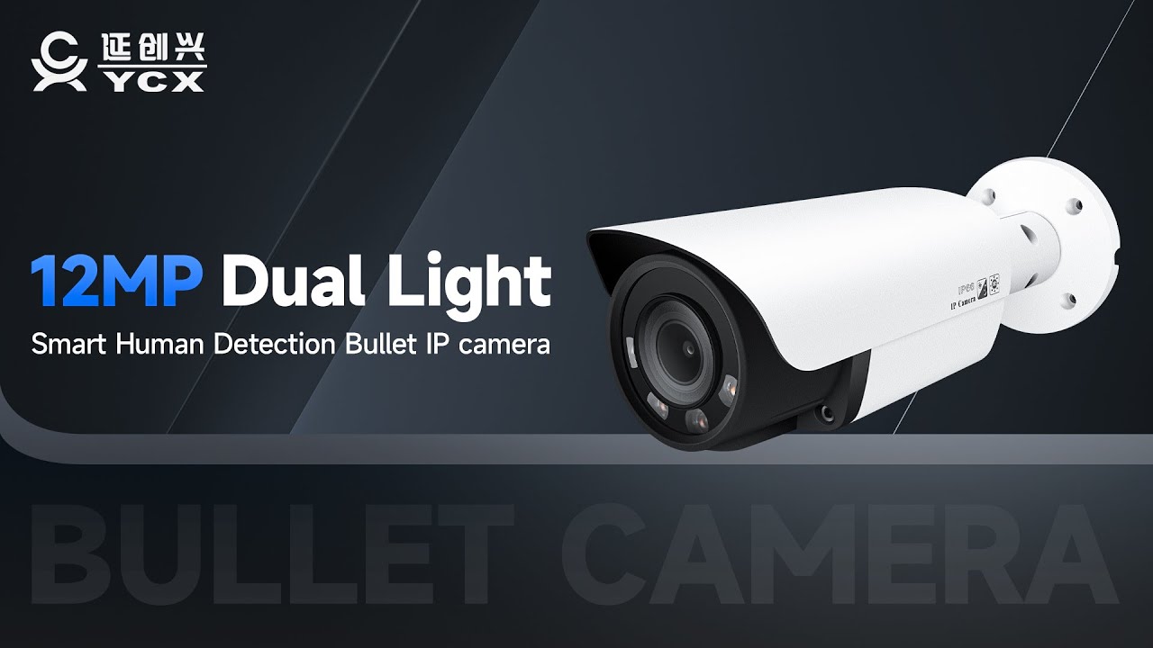 YCX Dual Light Smart Color Night Vision IP Camera - YouTube