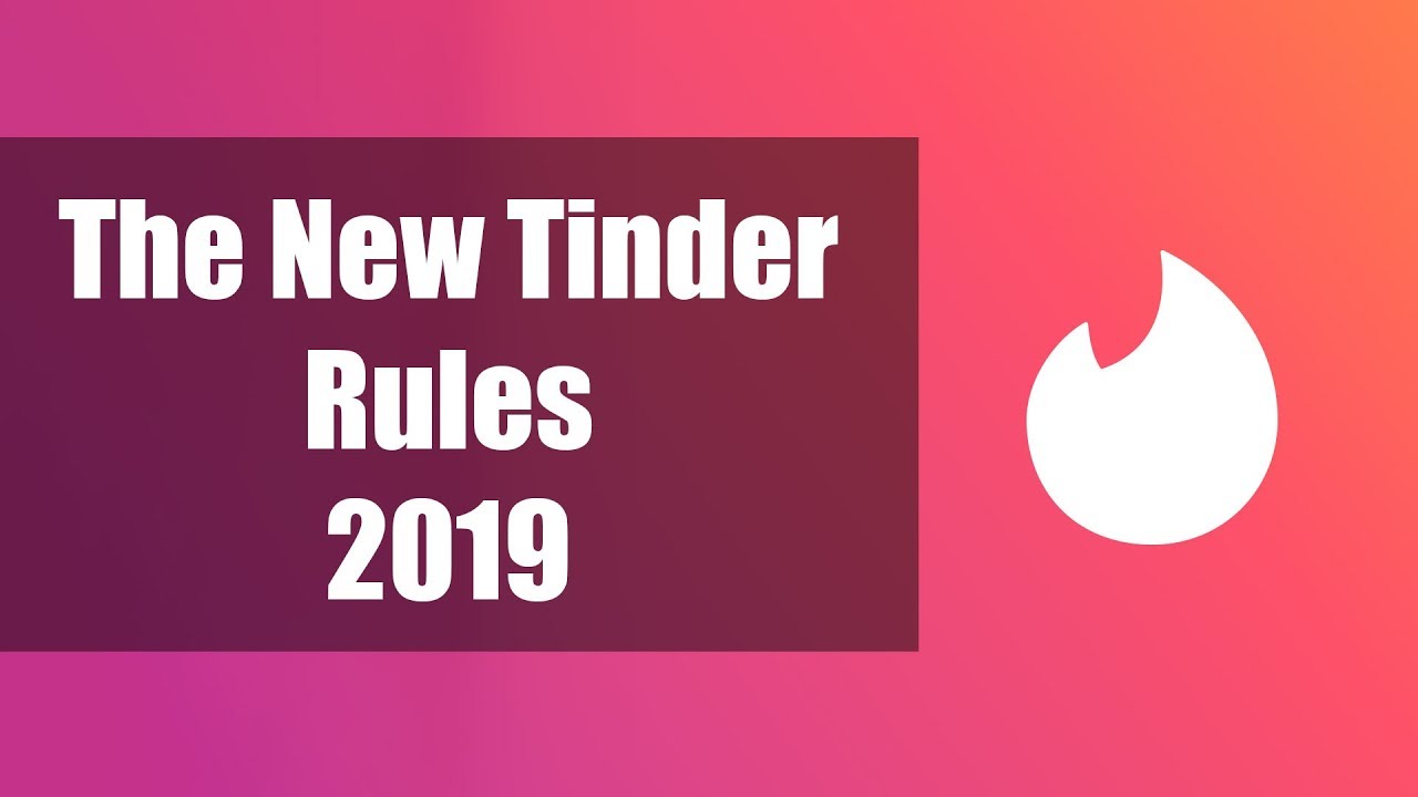 The New Tinder Rules 2019 - YouTube