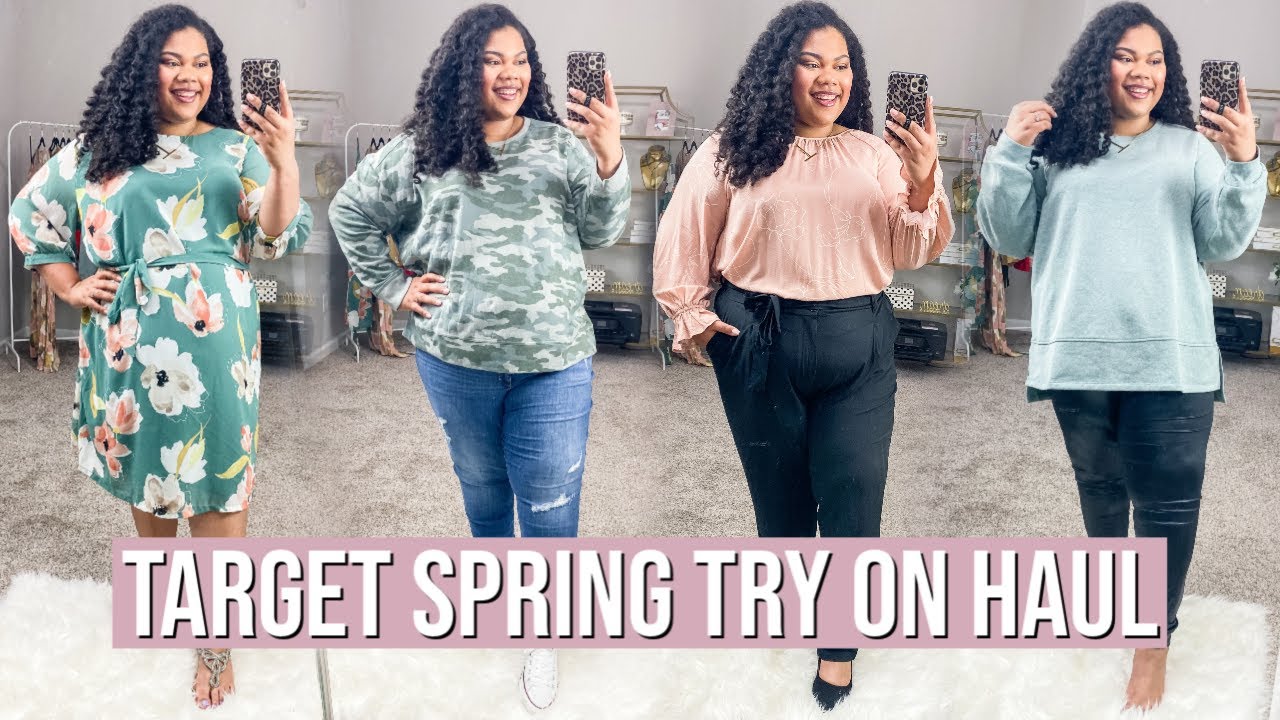PLUS SIZE TARGET HAUL | PLUS SIZE TRY ON HAUL 2020 - YouTube