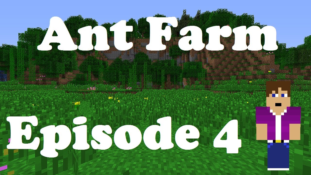 Minecraft : Ant Farm Survival : Episode 4 - Lava - YouTube
