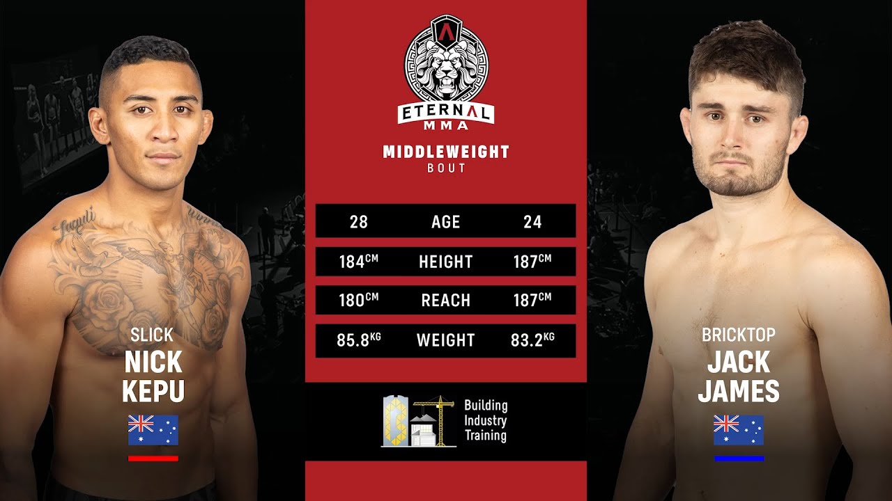 Eternal MMA 61 - Nick Kepu Vs Jack James - MMA Fight Video - YouTube