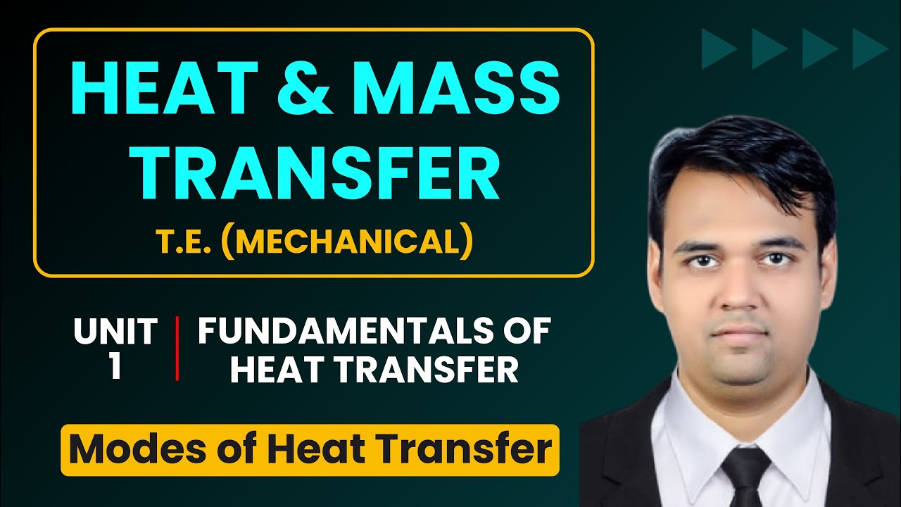 Heat & Mass Transfer (T.E. Mechanical) | UNIT-1 | Modes of Heat ...