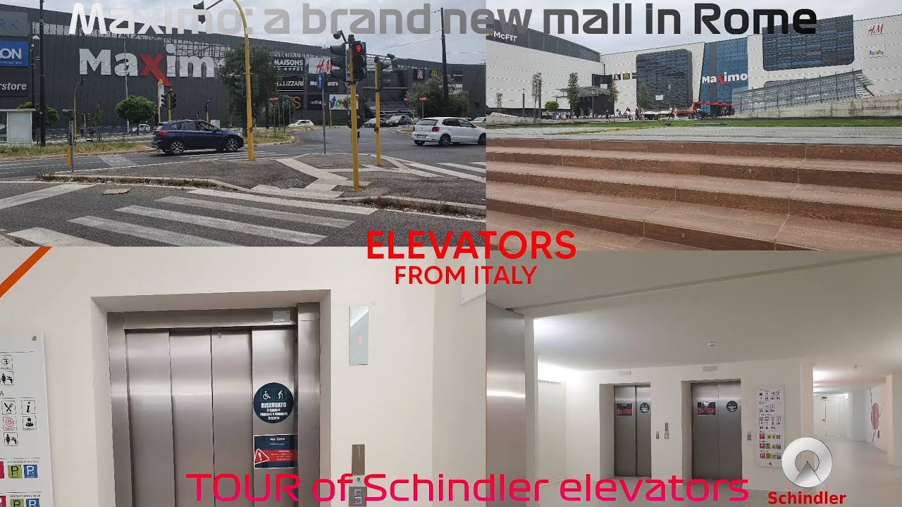 A new Mall in Rome - BIG Schindler Elevator Tour | elevaTOUR @Maximo ...