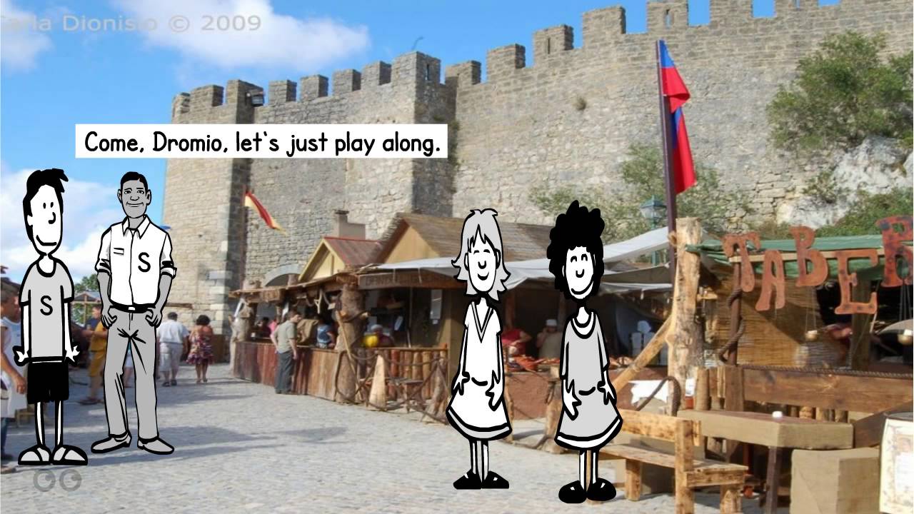 Ms. Lane's 6+ Minute Shakespeare - Comedy of Errors - YouTube