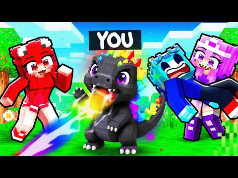 YOU Became OP BABY GODZILLA in Minecraft!