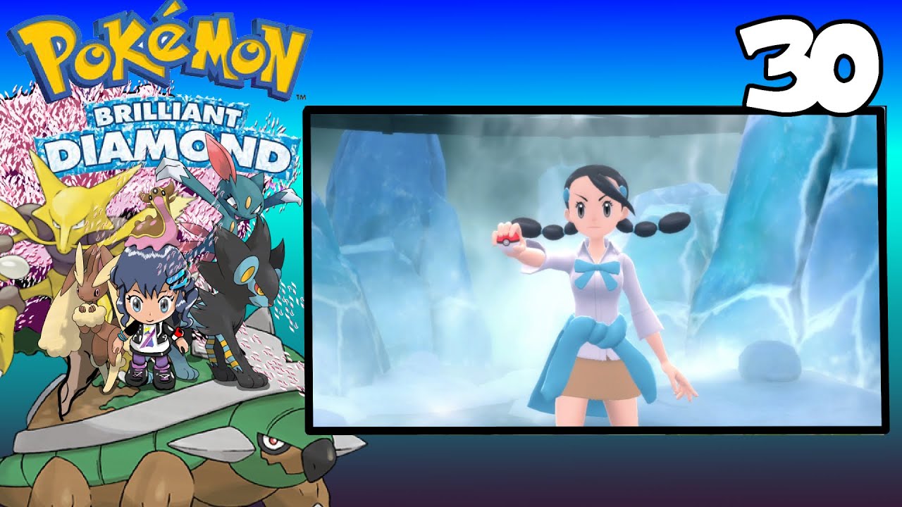 Pokémon Brilliant Diamond Part 30 - Gym Leader Candice - YouTube