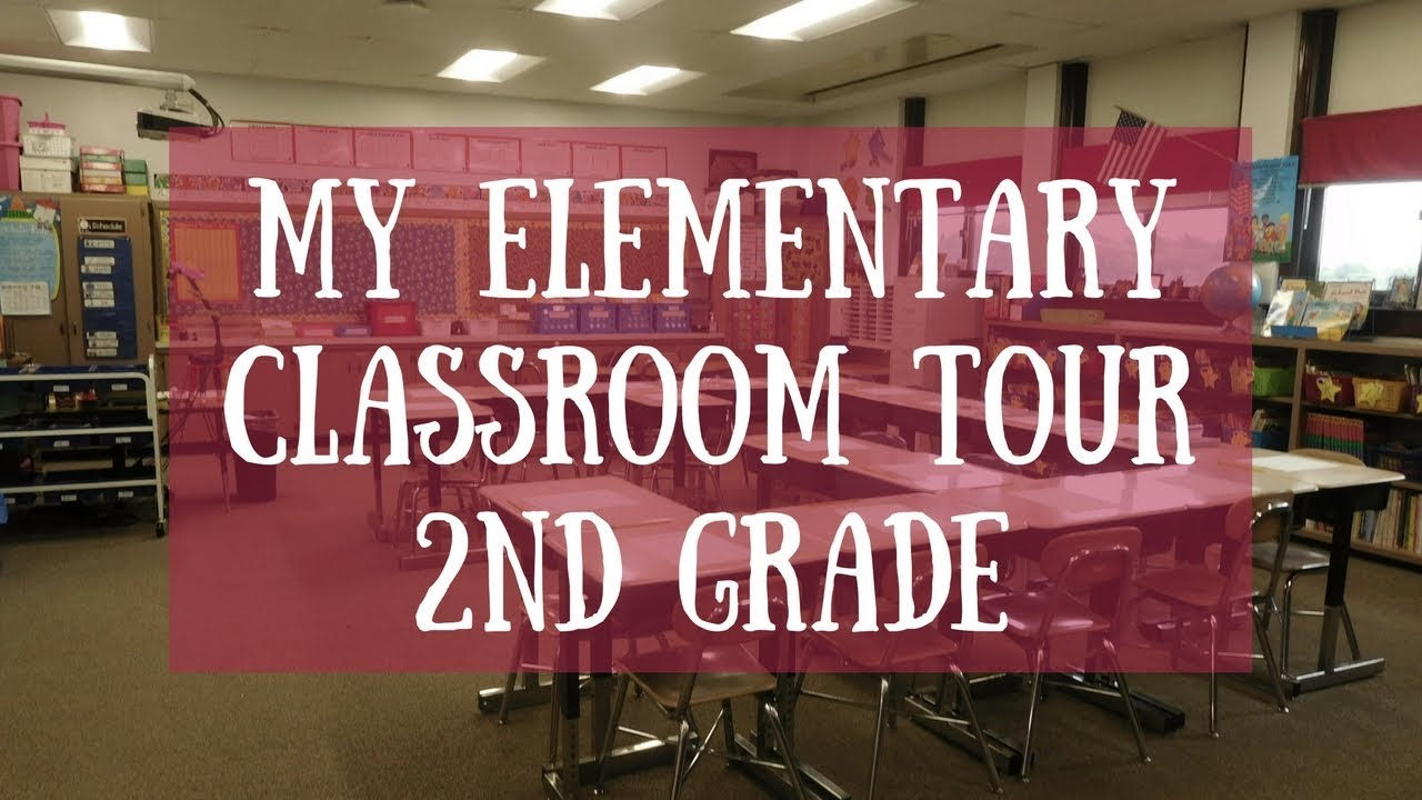 My Elementary Classroom Tour 2017 | 2nd Grade Organized Classroom - YouTube