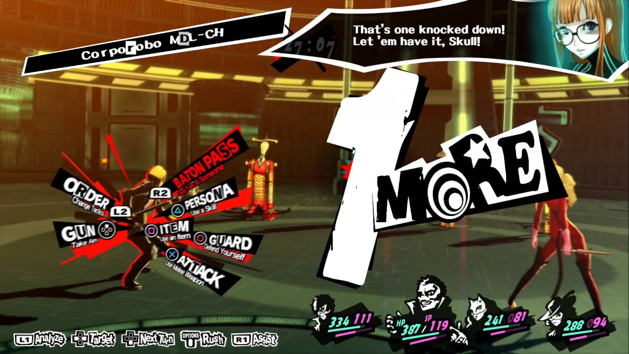 Persona 5 Okamura Boss Fight (Normal) - YouTube