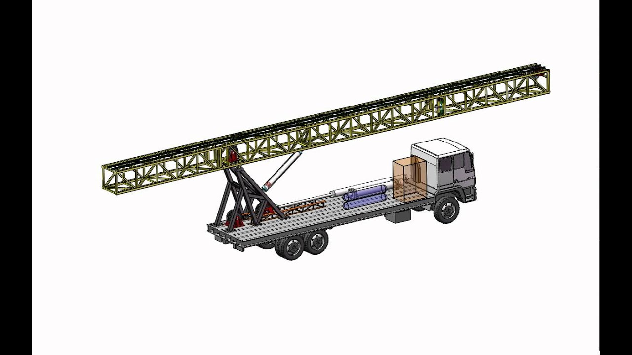Video of Mechanical Design of a Movable Pneumatic UAV Launcher System ...