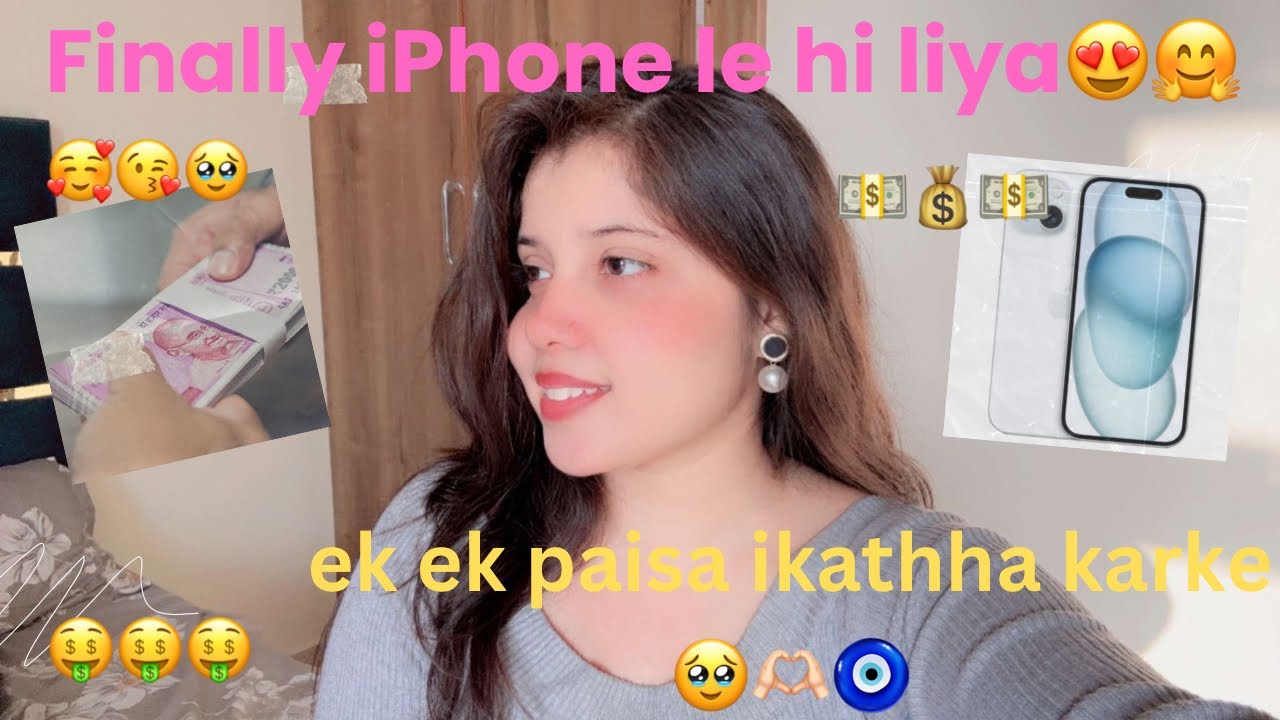 Finally iPhone Le hi Liya😍 ️🤑| iPhone | Meeting with Minnu | @officialamreenkhan - YouTube