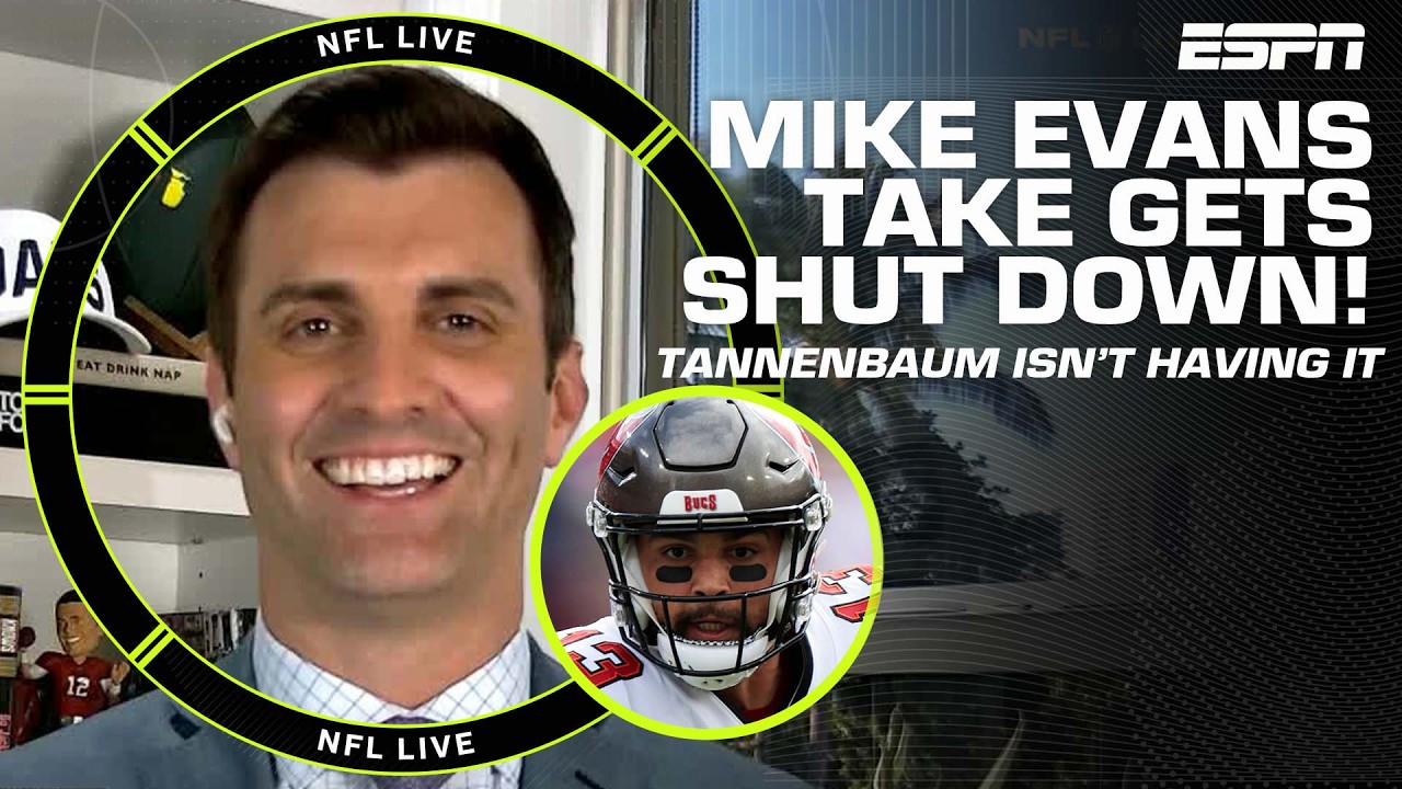 Mike Tannenbaum SHUTS DOWN Jeff Darlington's BOLD Mike Evans take 👀 ...