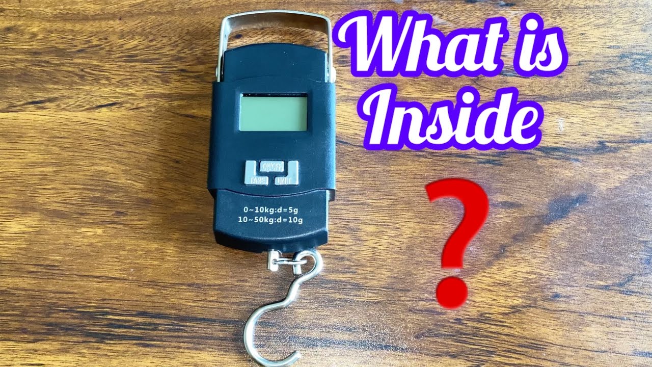 Mini Digital Electronic Weight Scale Inside Check | Science Project ...