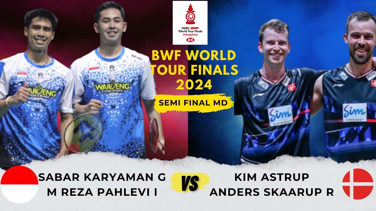 SABAR KARYAMAN G/M REZA PAHLEVI I (INA) VS KIM ASTRUP ANDERS SKAARUP R ...