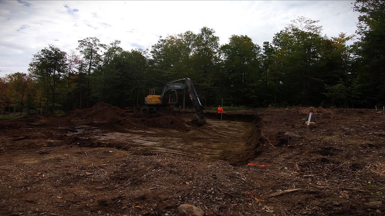 FOUNDATION STUMPING & EXCAVATING | BARN HOUSE BUILD (#17) - YouTube