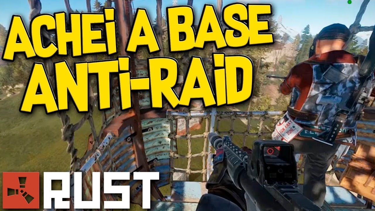 RUST OFICIAL 🏰 ACHEI A BASE ANTI-RAID DO VANILLA - Rust - YouTube