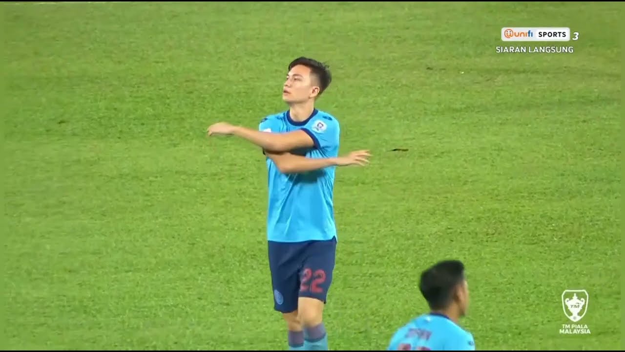Stuart Wilkin (22) vs UITM FC• Stuart Play Well In Malaysia Cup 2022 ...
