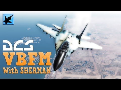 DCS: Very Basic Flight Maneuvering - With Sherman.