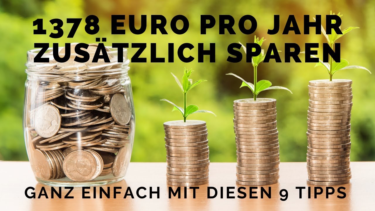 Wie schaffe ich es zu sparen? Meine 9 Top-Tipps für 1378 Euro ...