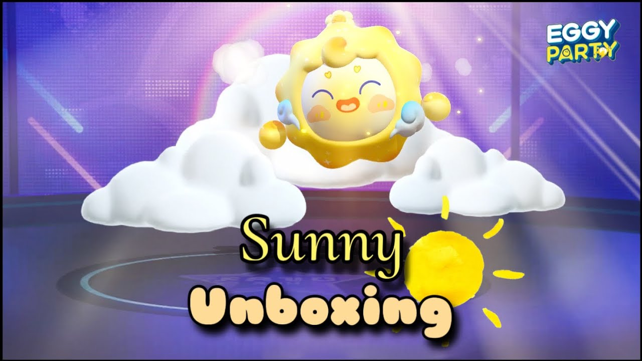 Eggy Party - Unboxing Sunny Skin {Gameplay} (iOS) - YouTube