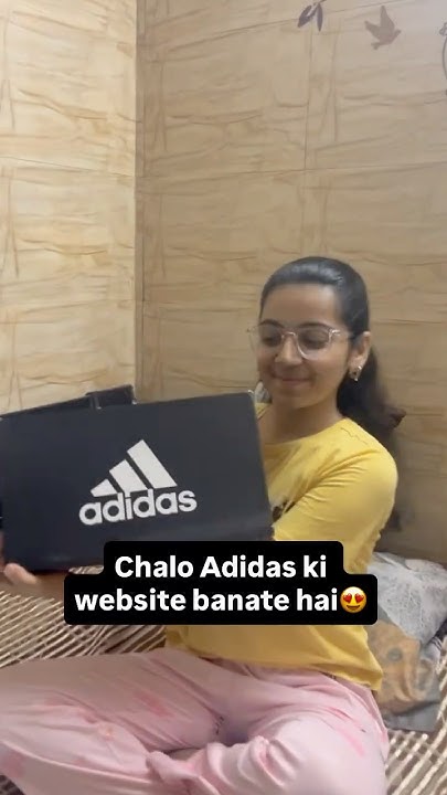 Woww adidas ki website😳 #coding #codingtips #techlearn #techtech #music - YouTube