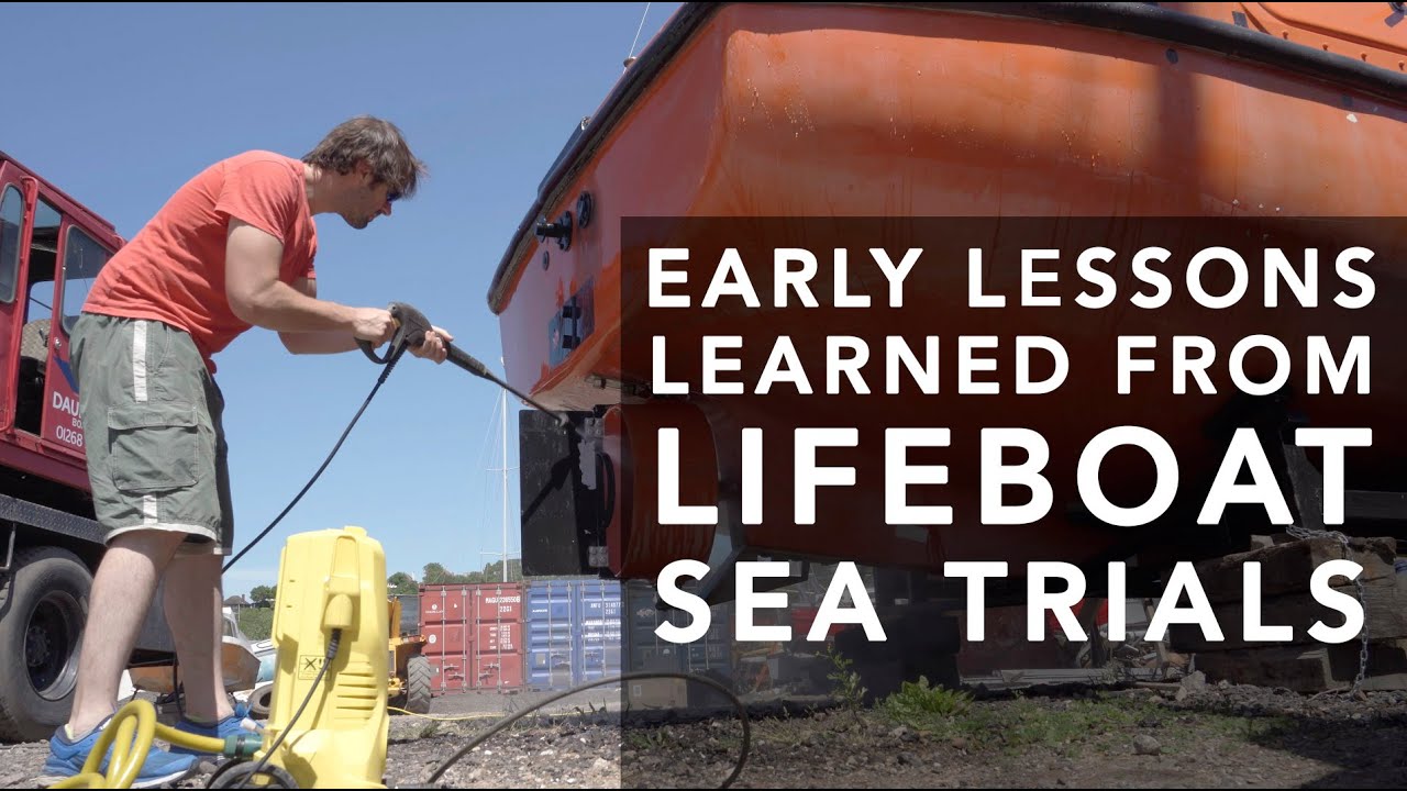 Lifeboat Conversion Ep21: First improvements following sea trials [4K ...