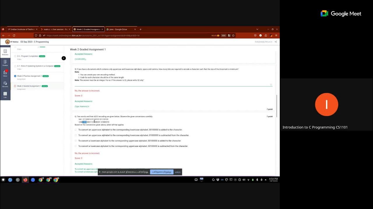 Week 3 Live session 2 - YouTube