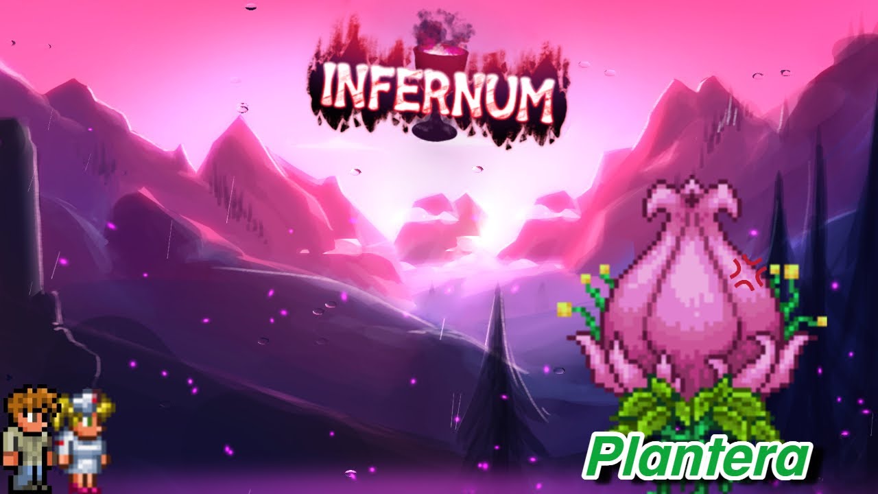 Terraria Infernum | Plantera Full Fight. - YouTube