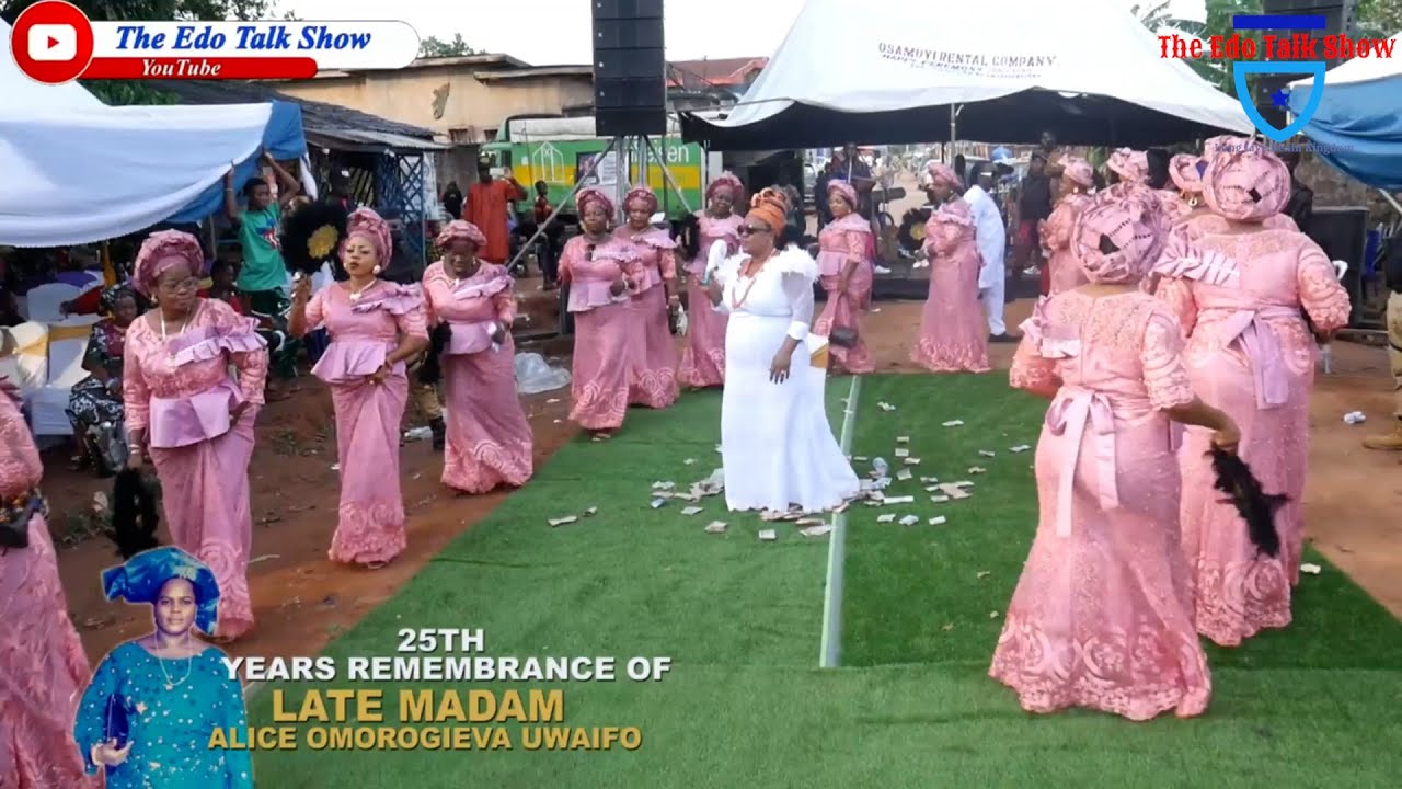 The 25yrs Remembrance Late Madam Alice Omorogieva Uwaifo Took Place In ...