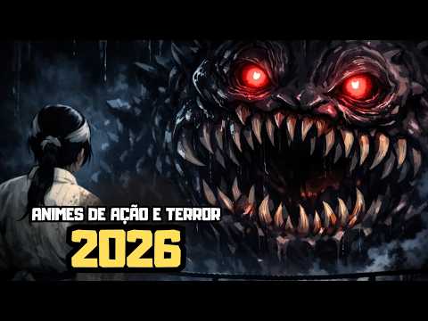 Os Melhores Animes de Terror de 2026 (Eles São Insanos)