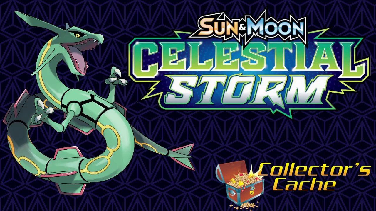 Pokemon TCG Cards SM7 Celestial Storm Booster Box Preorder - YouTube