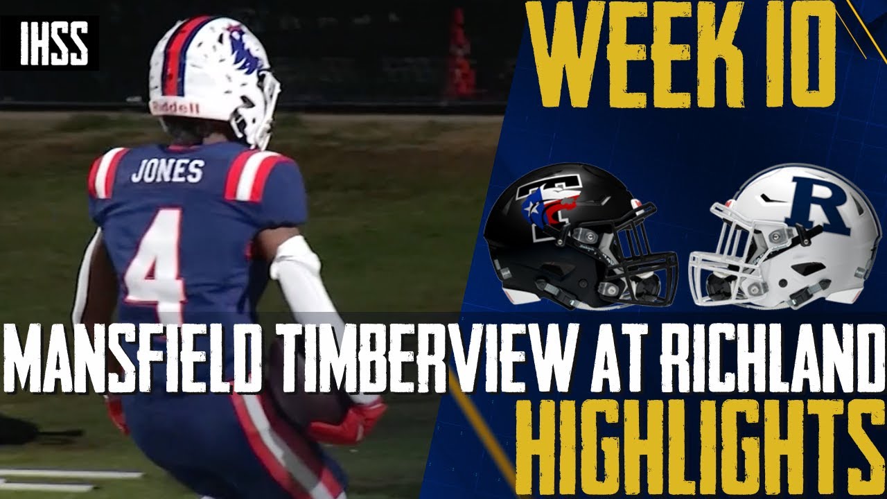 Mansfield Timberview at Richland - 2023 Week 10 Football Highlights ...