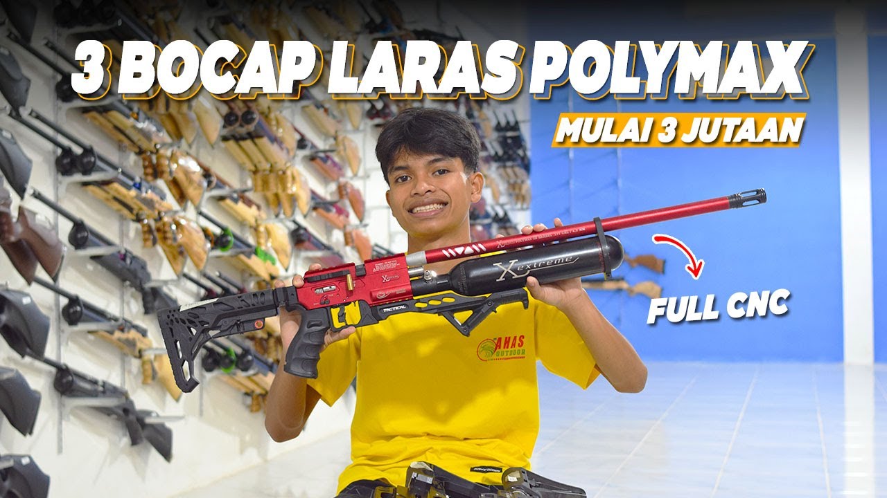 3 BOCAP LARAS POLYMAX AKURASI 100 METER !! PROMO SENAPAN ANGIN BOCAP PREDATOR 3 JUTAAN TERBARU ...