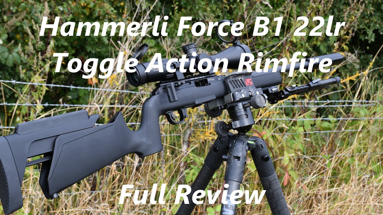 Hammerli Force B1 Toggle Action 22 LR, FULL REVIEW, Better than a ...