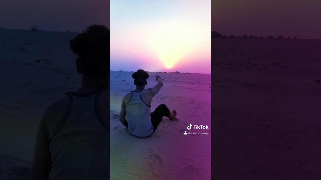 New sunset video on tik tok - YouTube