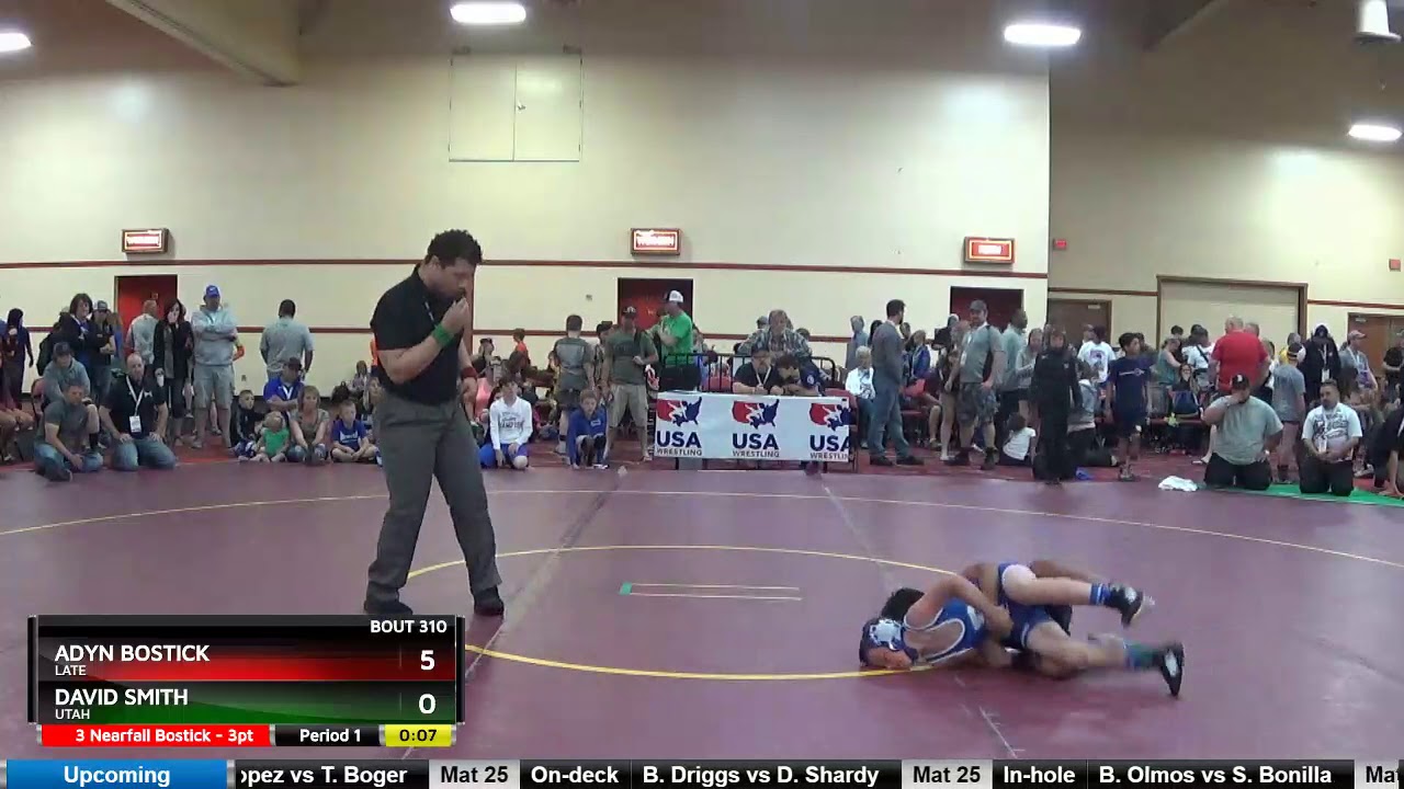 NOV 77-84 David Smith UTAH Vs Adyn Bostick Late - YouTube