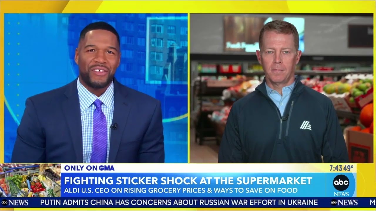 Aldi CEO Jason Hart: Bidenflation Is At “Unprecedented High Levels ...