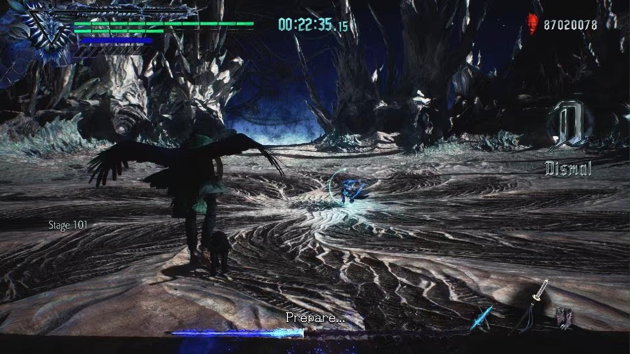 World of V parry against Vergil - YouTube