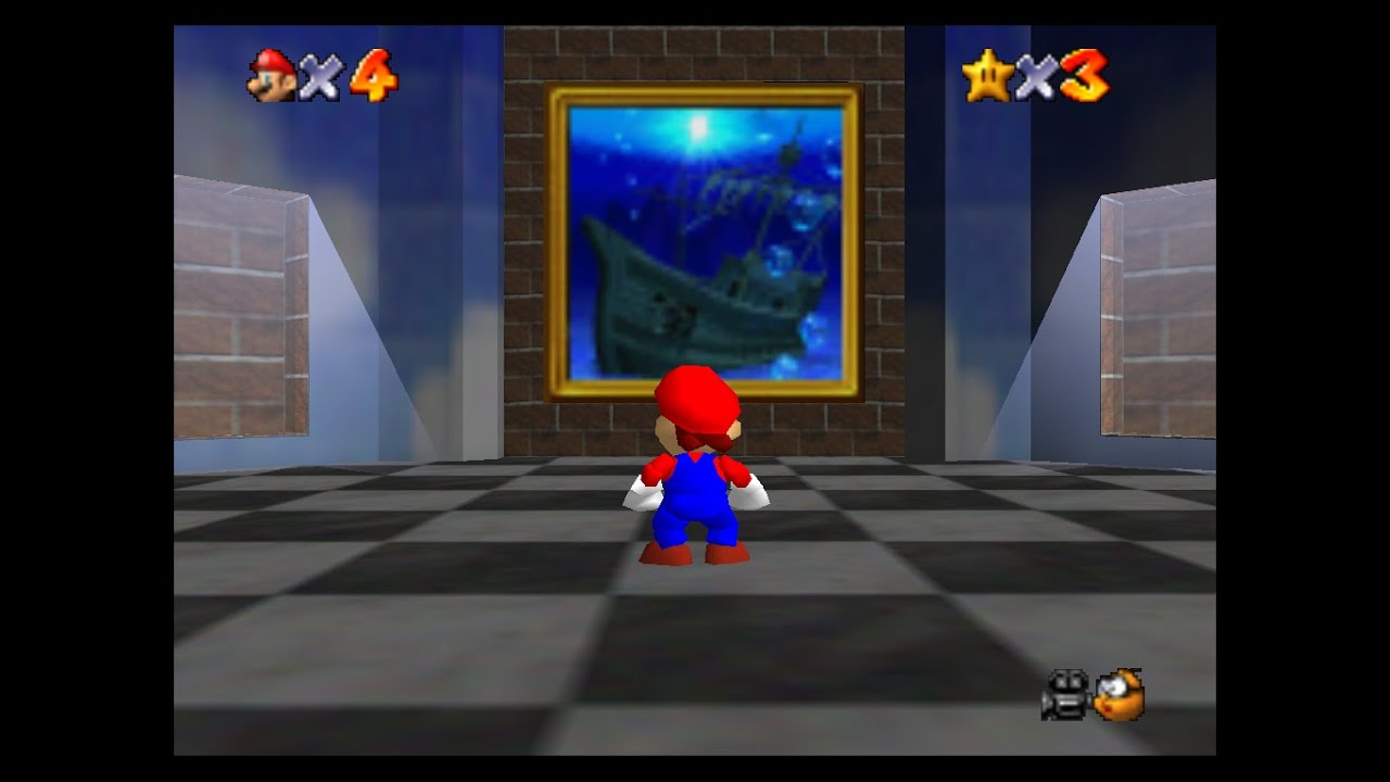 super mario 64 gameplay walkthrough part 2 - YouTube