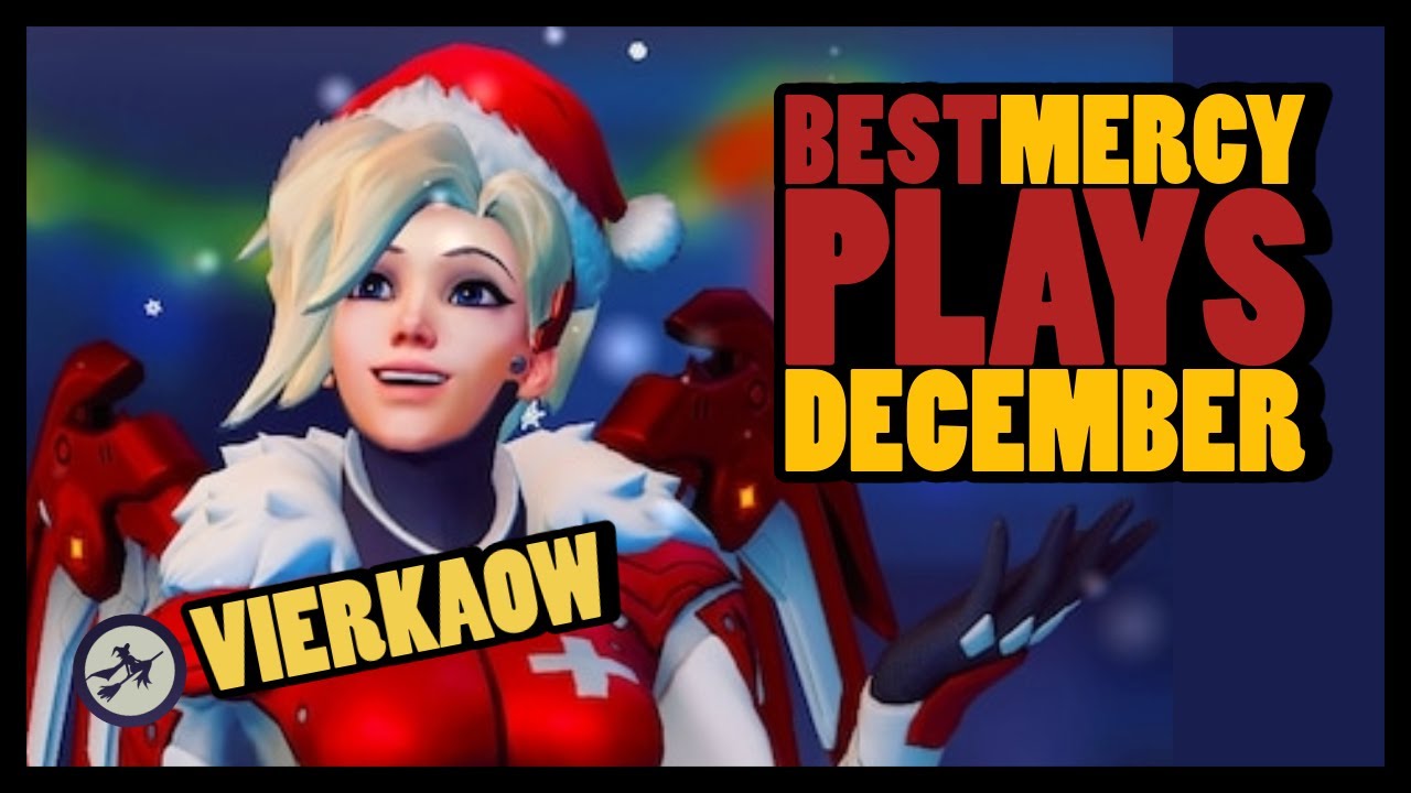 740 LVL Mythic Valkyrie - Mercy Best Plays December - Overwatch 2 - YouTube