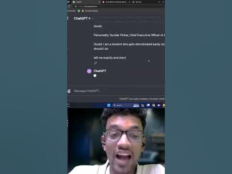 Talk With Sunder Pichai with this hack 😱😱😱😱 #modernagecoders #viral #trending #coding #ai # ...