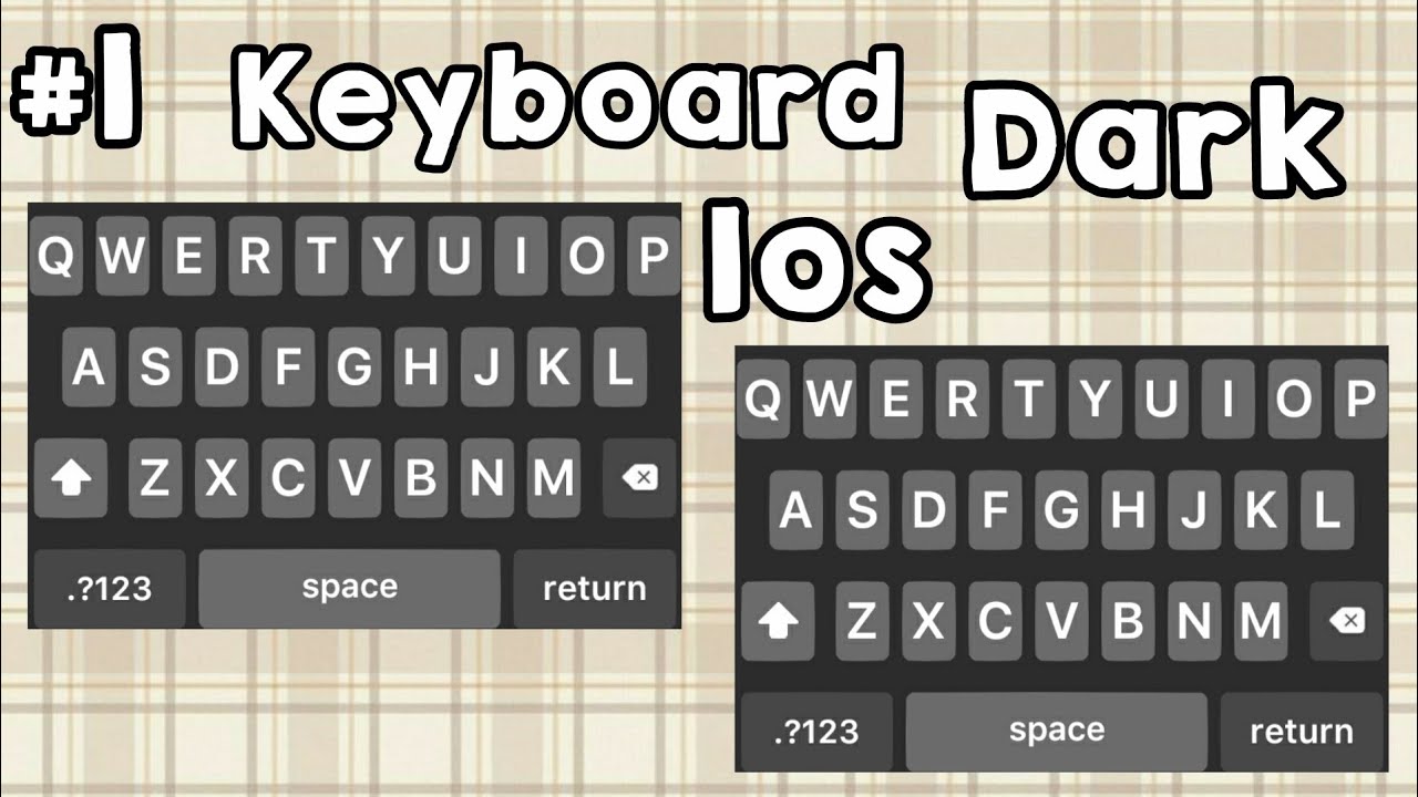-! tutorials prim keyboard dark IOS version - YouTube