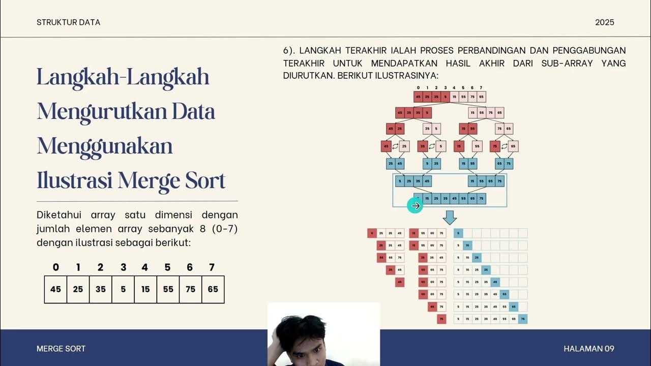 KELOMPOK 05 | MERGE SORT - YouTube