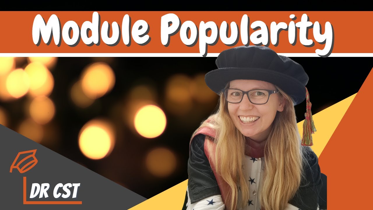 UNIVERSITY MODULE POPULARITY | Selecting optional degree modules # ...