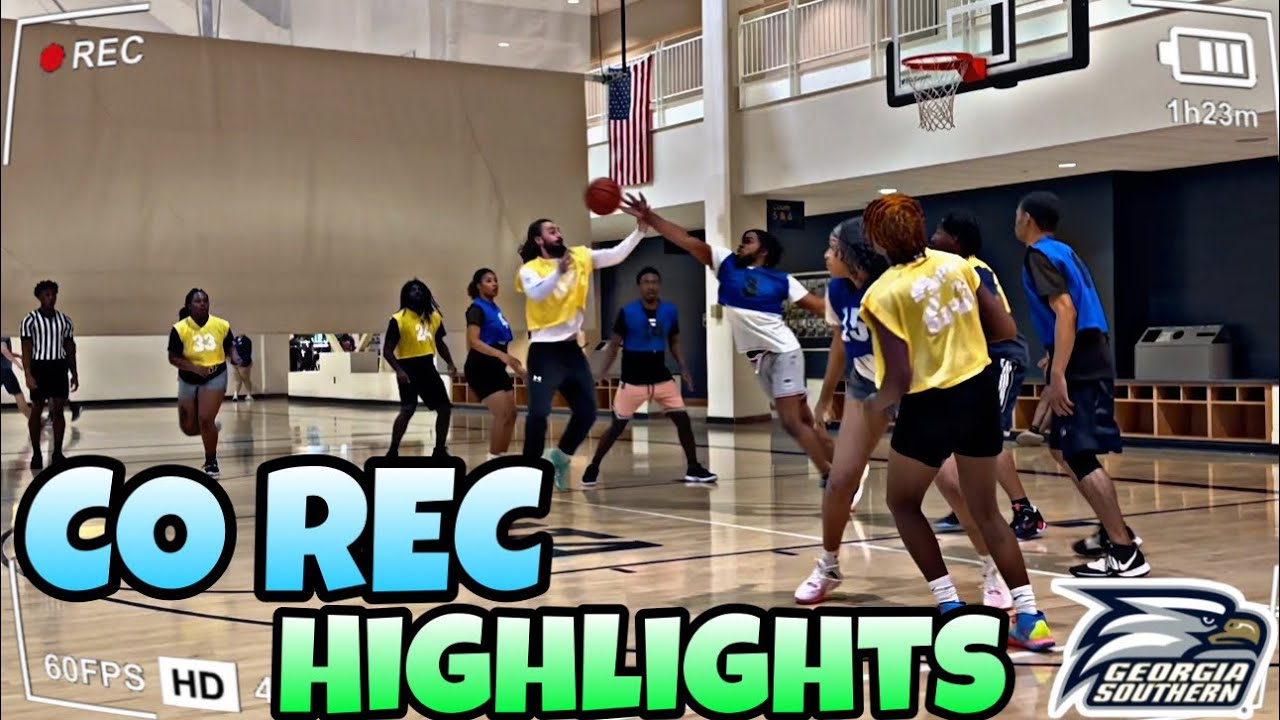 Georgia Southern 5v5 Co Rec Basketball Intramural Highlights🏀 - YouTube